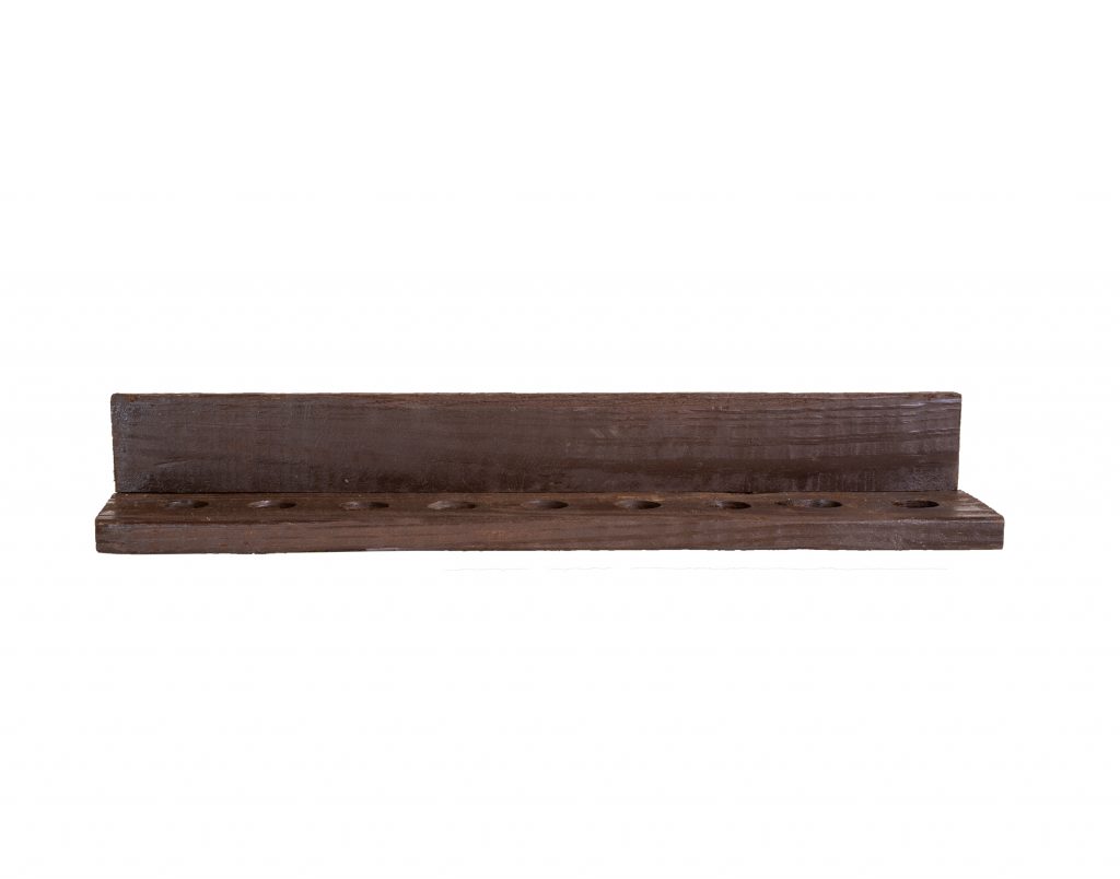 Two-Piece Rustic Cue Rack - Reclaimed Wood | Royal Billiard & Recreation