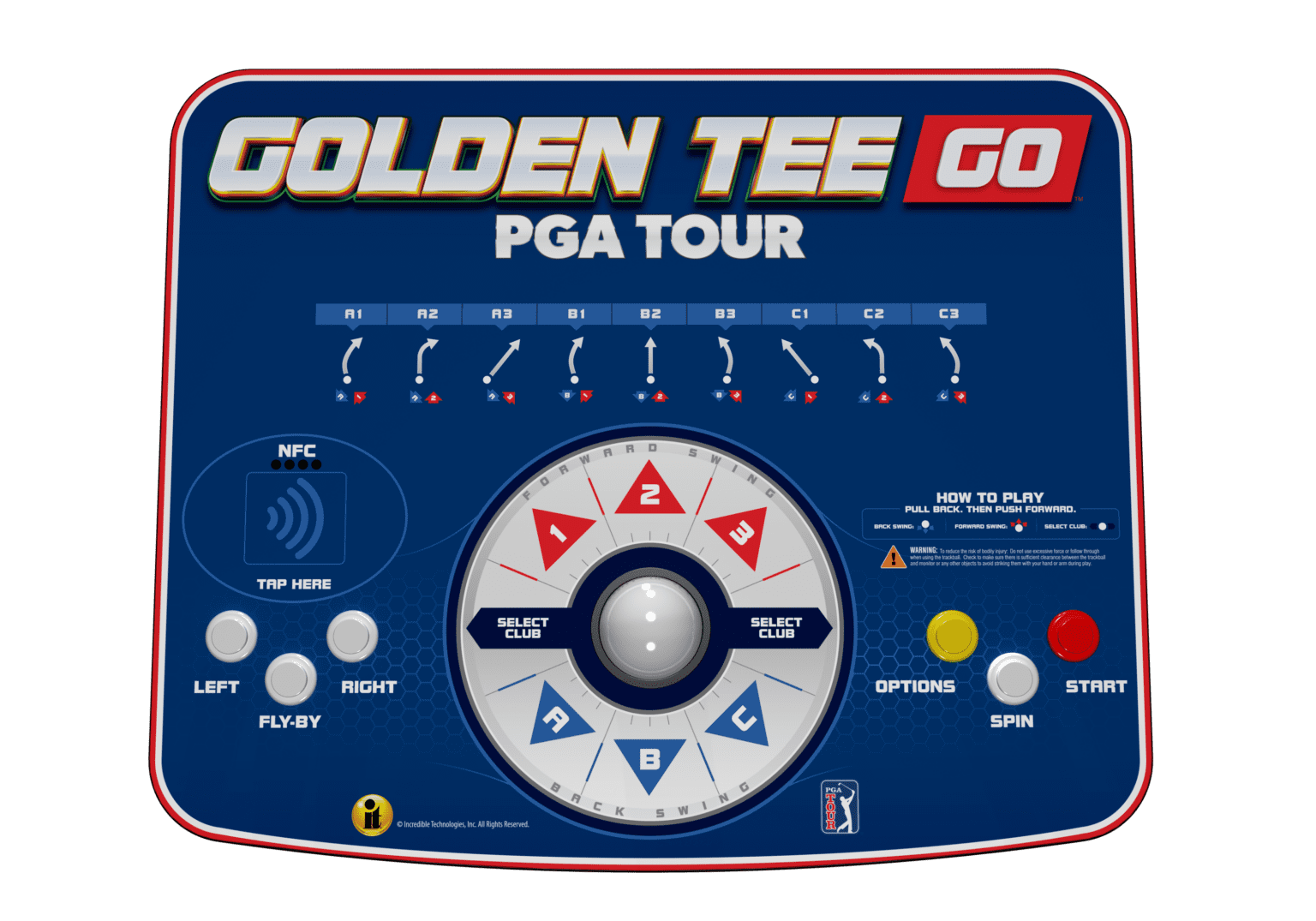 Golden Tee Go PGA Edition — Arcade Golf Game | Royal Billiard & Recreation