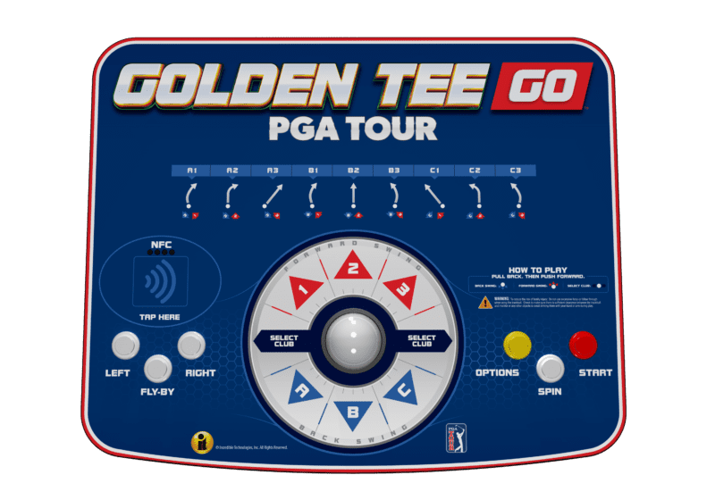 Golden Tee Go PGA Edition — Arcade Golf Game - Royal Billiard & Recreation