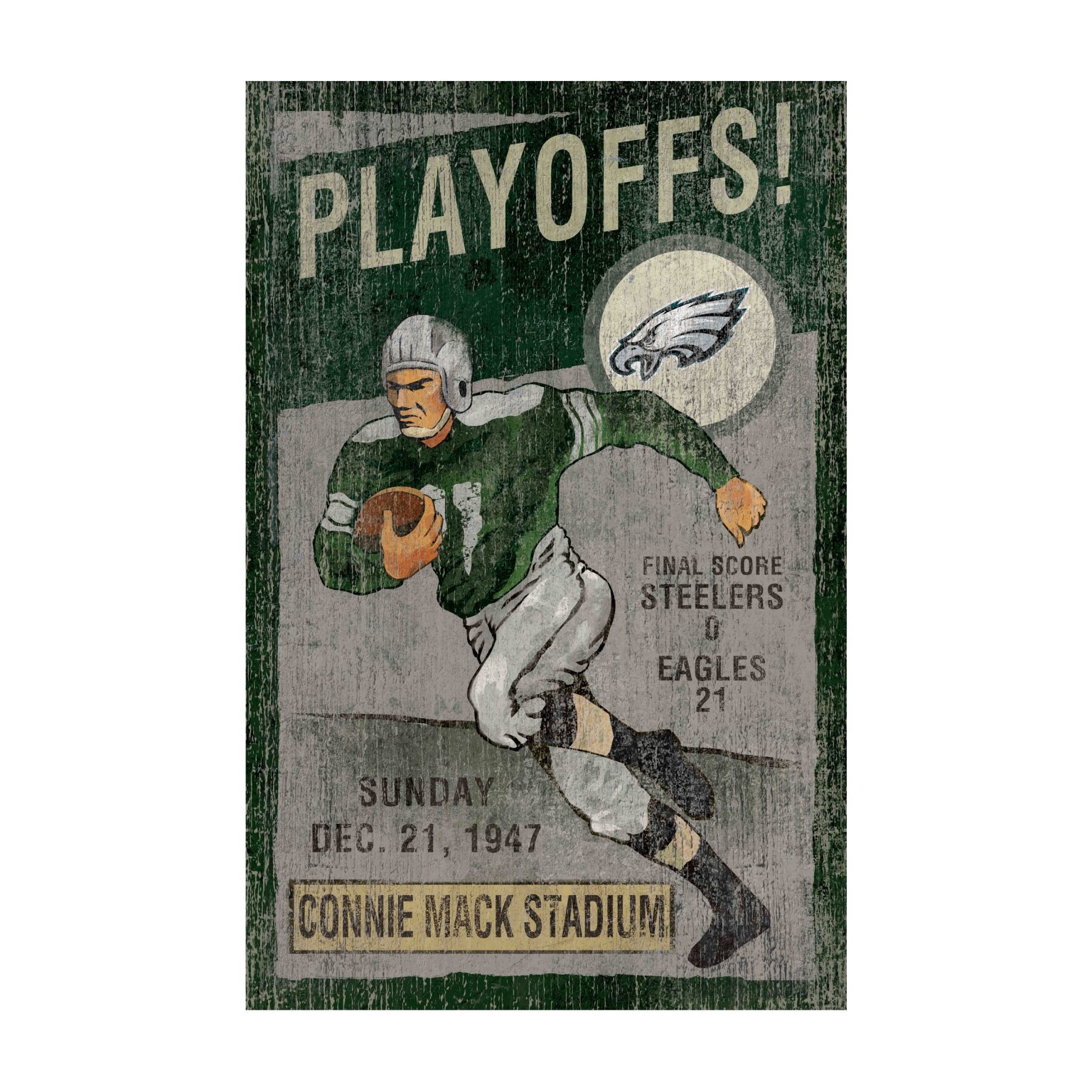 PHILADELPHIA EAGLES WALL ART - Royal Billiard & Recreation