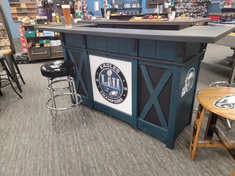 Philadelphia Eagles Home Bar | Royal Billiard & Recreation