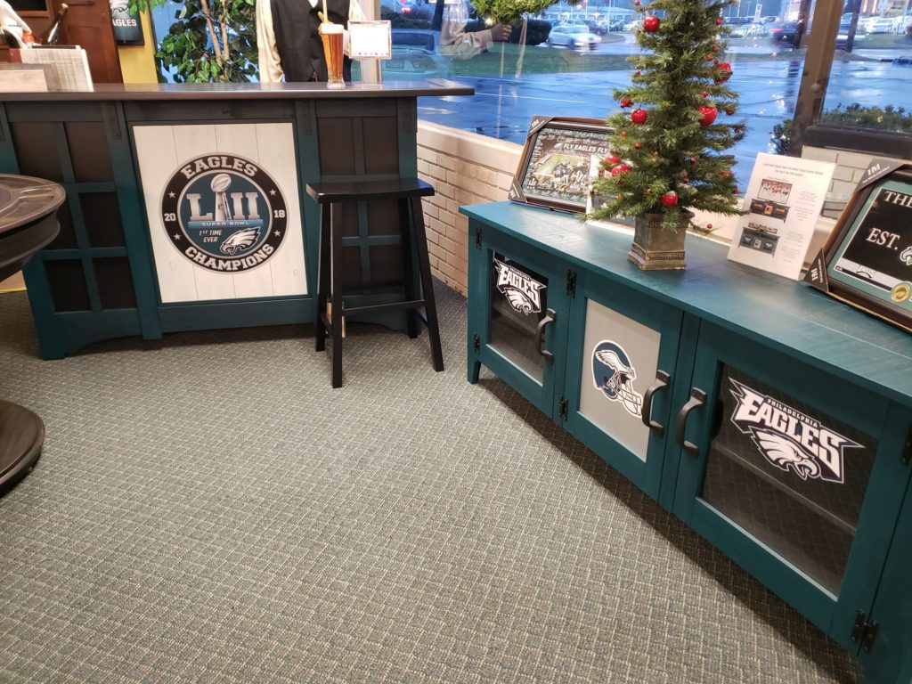 Philadelphia Eagles Home Bar | Royal Billiard & Recreation